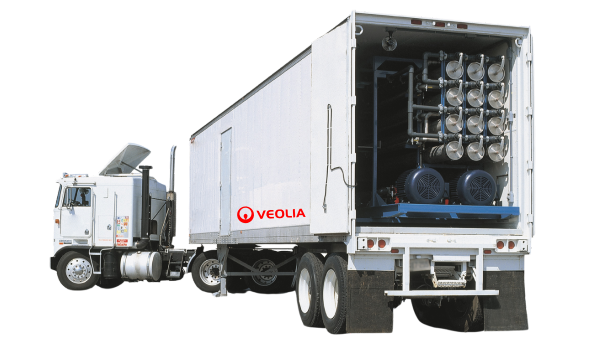 Veolia’s M-PAK* mobile solution provides uninterrupted water ...